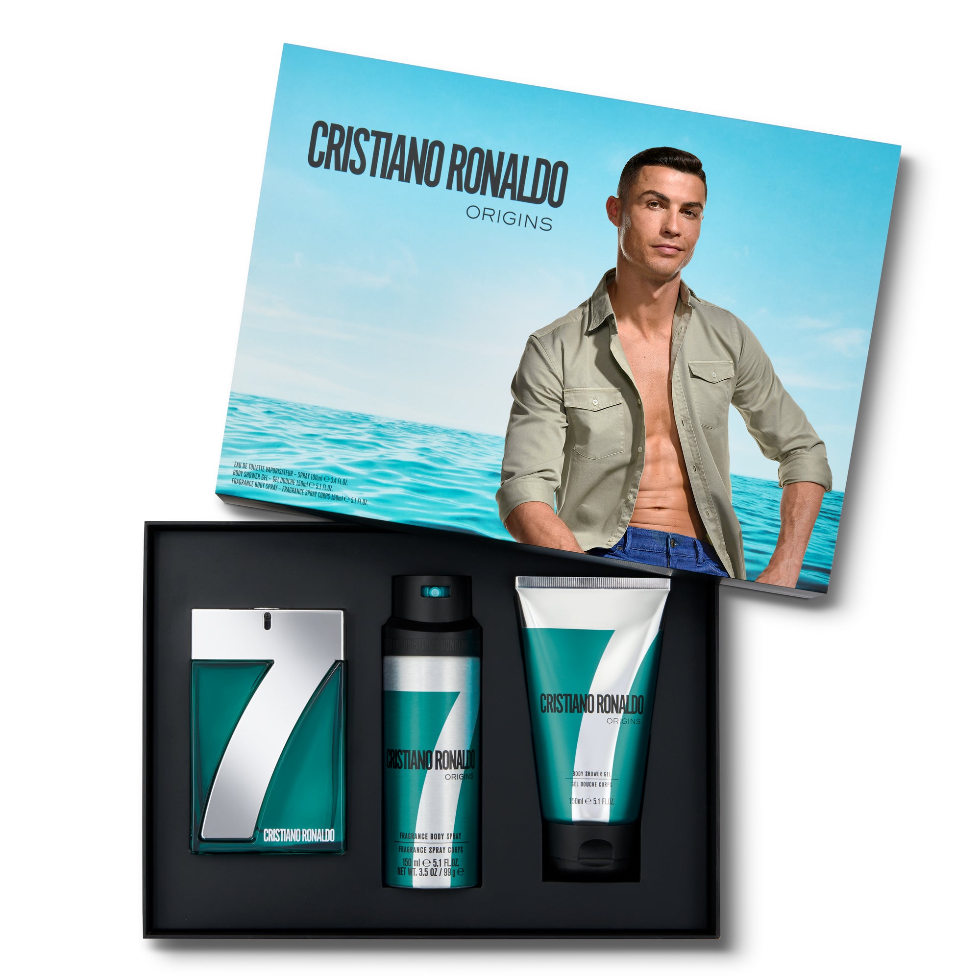CRISTIANO RONALDO ORIGINS EAU DE TOILETTE GIFT SET – Eden Parfums Ltd