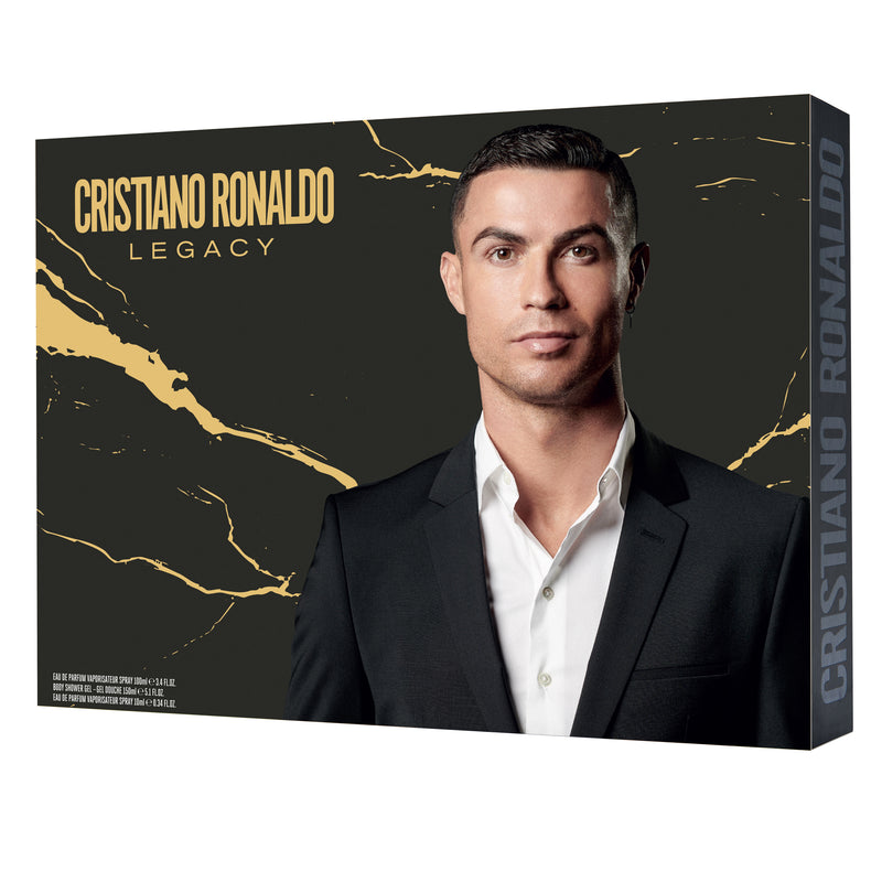 Cristiano Ronaldo Legacy Gift Set – Eau de Toilette 100ml + 150ml Show ...