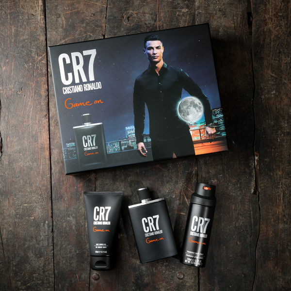 CR7 Game On 100ml Eau de toilette, Shower Gel & Body Spray Gift Set ...