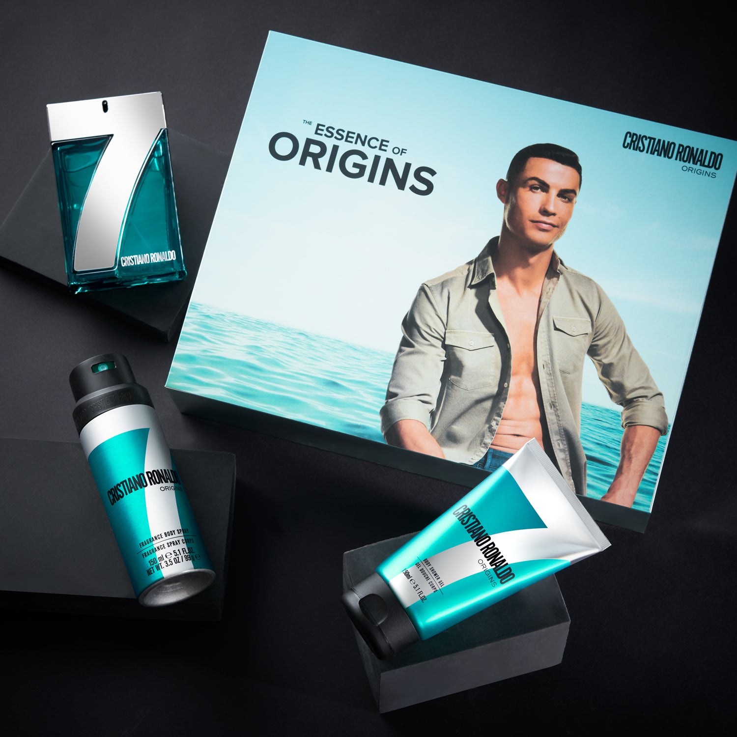 CRISTIANO RONALDO ORIGINS EAU DE TOILETTE GIFT SET – Eden Parfums Ltd